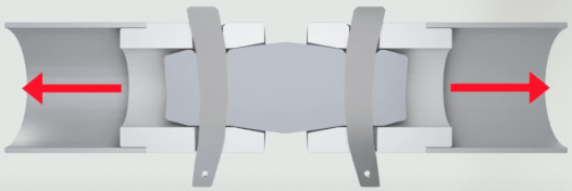 Aluminum truss docks - lightweight prefabricated conical rigid connections